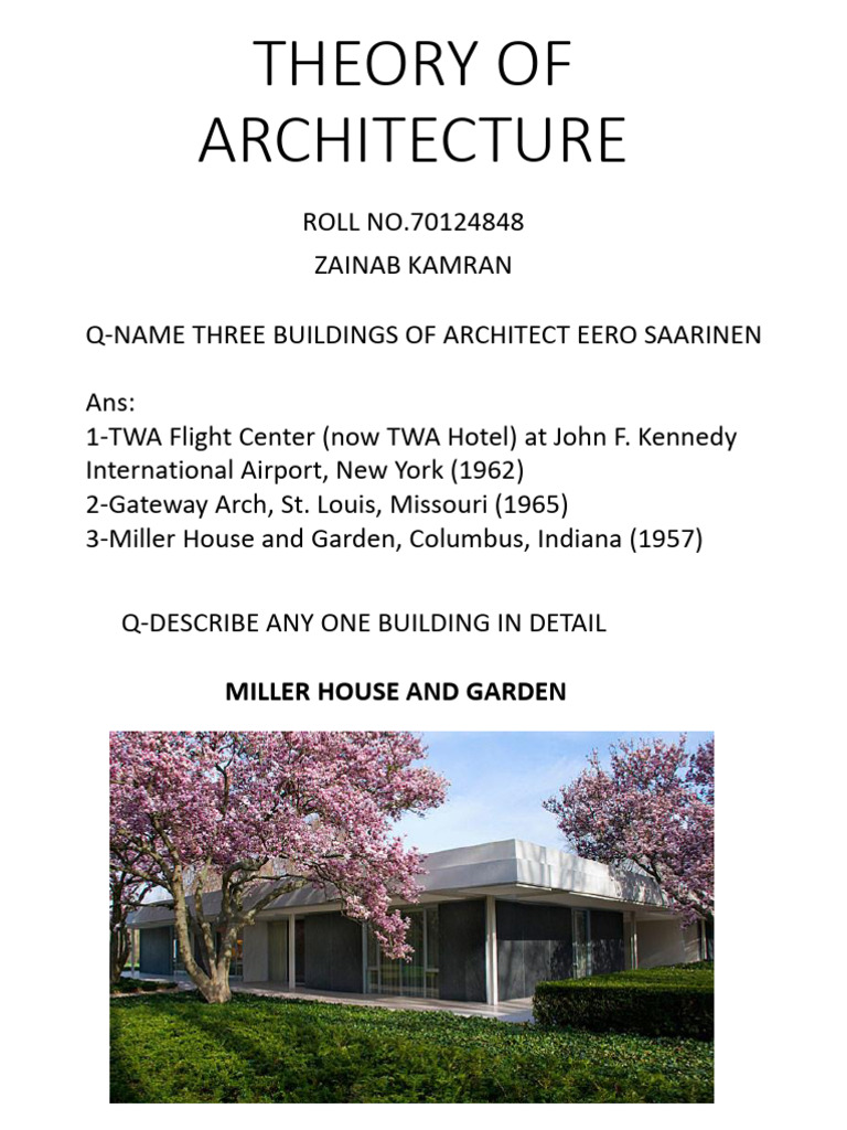 Theory of Architecture | PDF