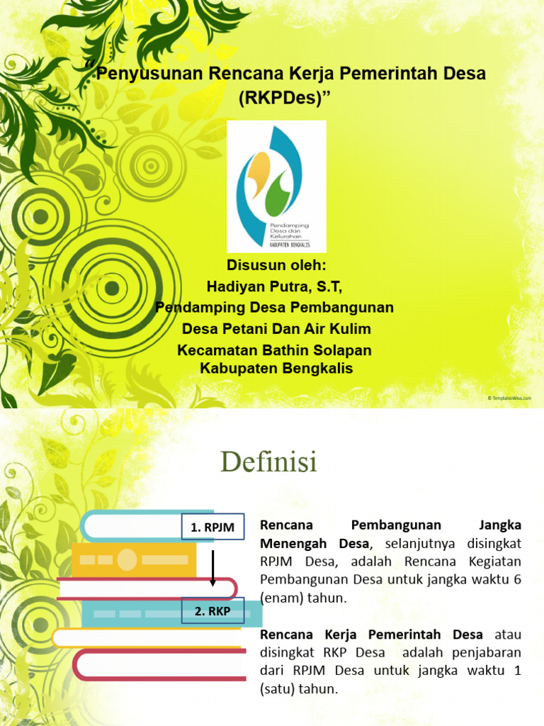 Penyusunan RKPDes | PDF