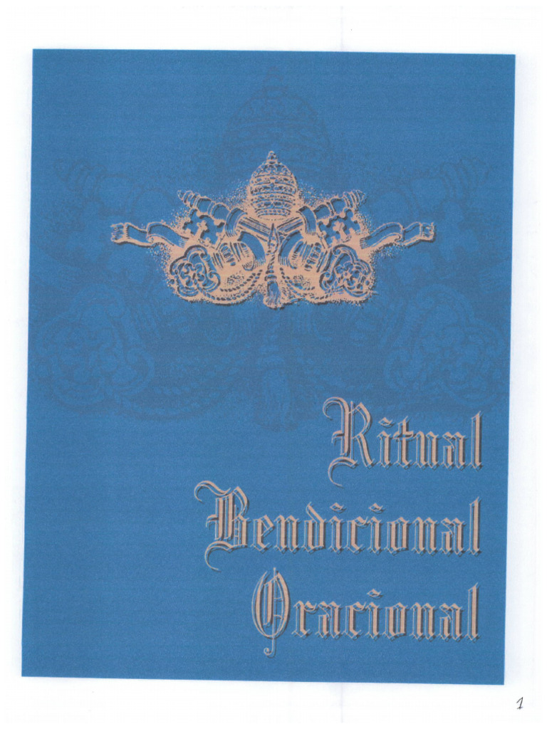 Ritual - Bendicional - Oracional (SI 510) | PDF