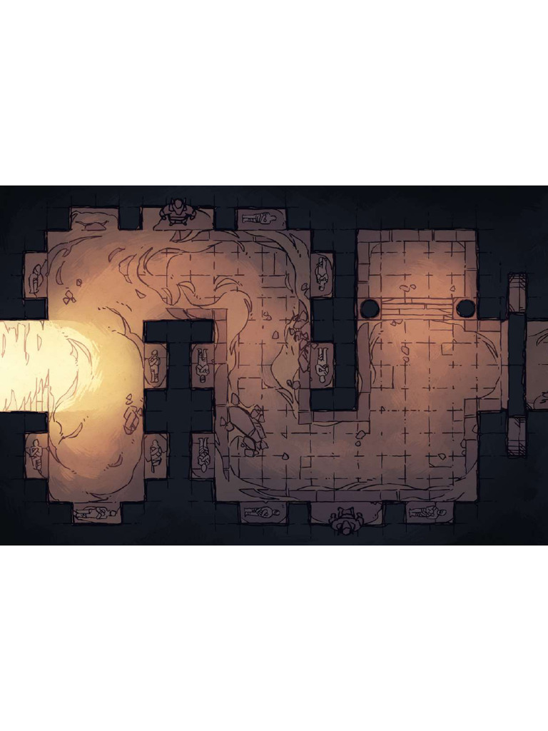 Winding Desert Catacomb | PDF