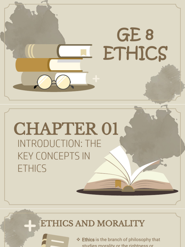 Intro To Key Concepts in Ethics | PDF
