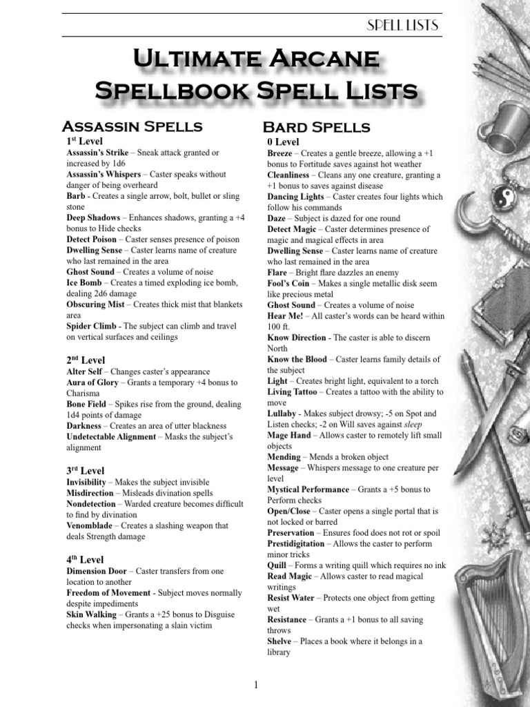 Ultimate Arcane Spellbook | PDF | Fear | Zombies