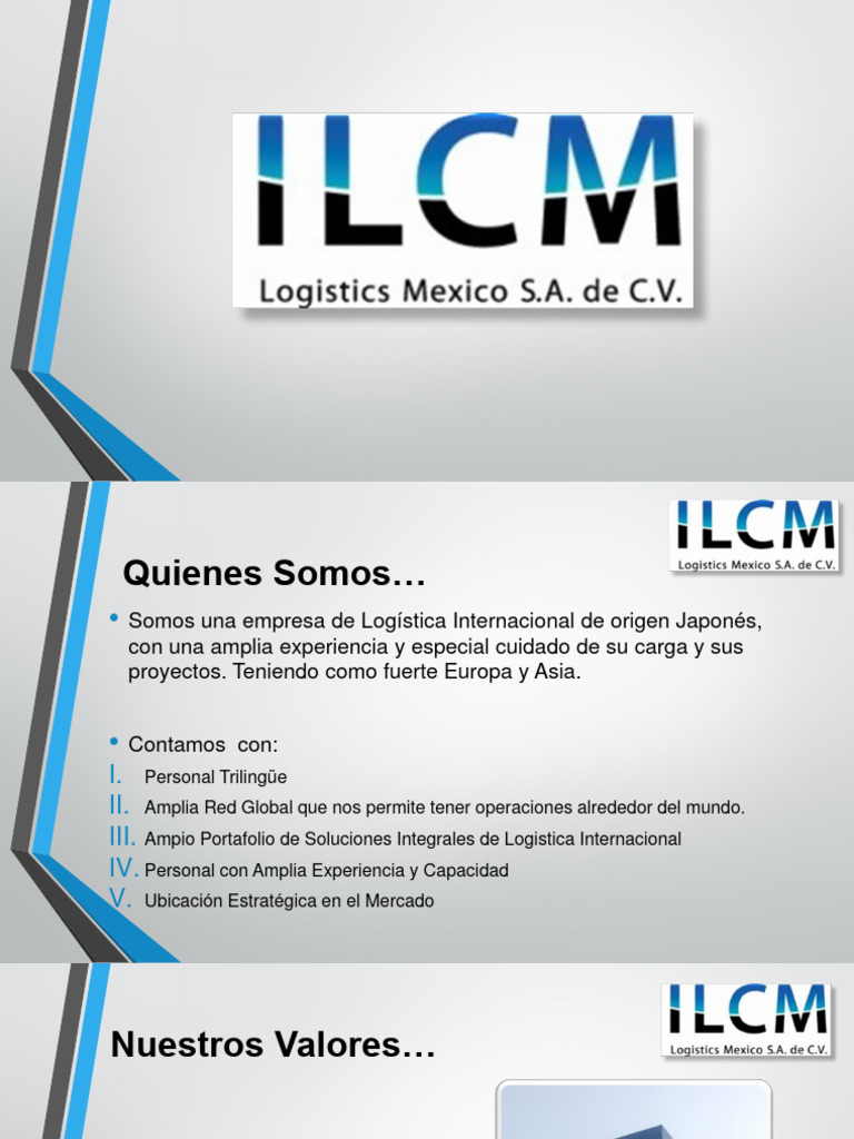 Presentación ILCM 2021 | PDF | Logística | Economias
