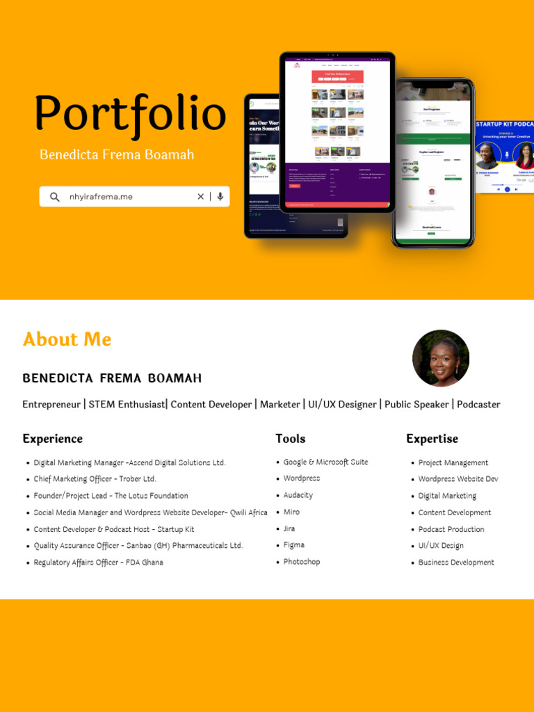 Sample Portfolio | Download Free PDF | Business