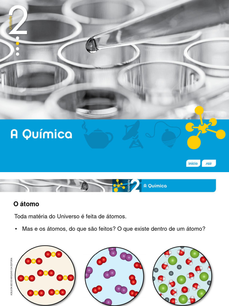 ANP 9 - 9º Ano - Átomos e Elementos Químicos 1 | PDF | Próton | Elétron