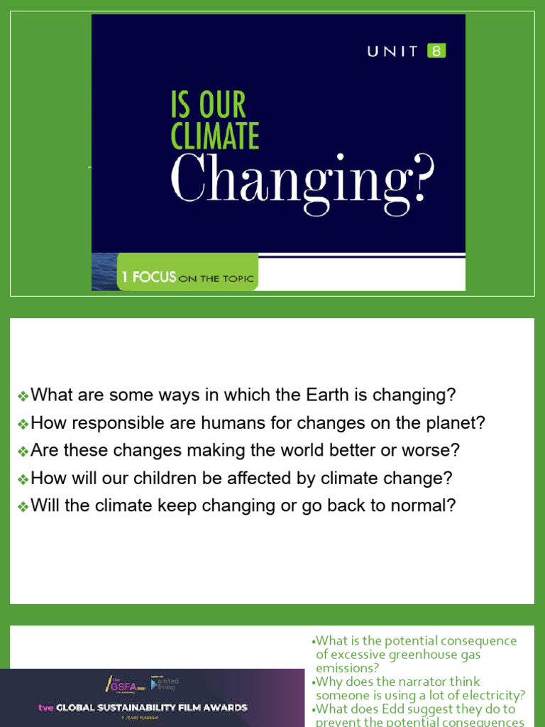 Climate Change: Impact & Action | PDF | Social Science