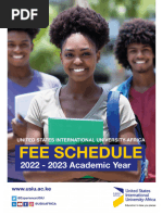 USIU Africa Online Programs Fee Schedule 2024 2025 | PDF | Banks | Fee