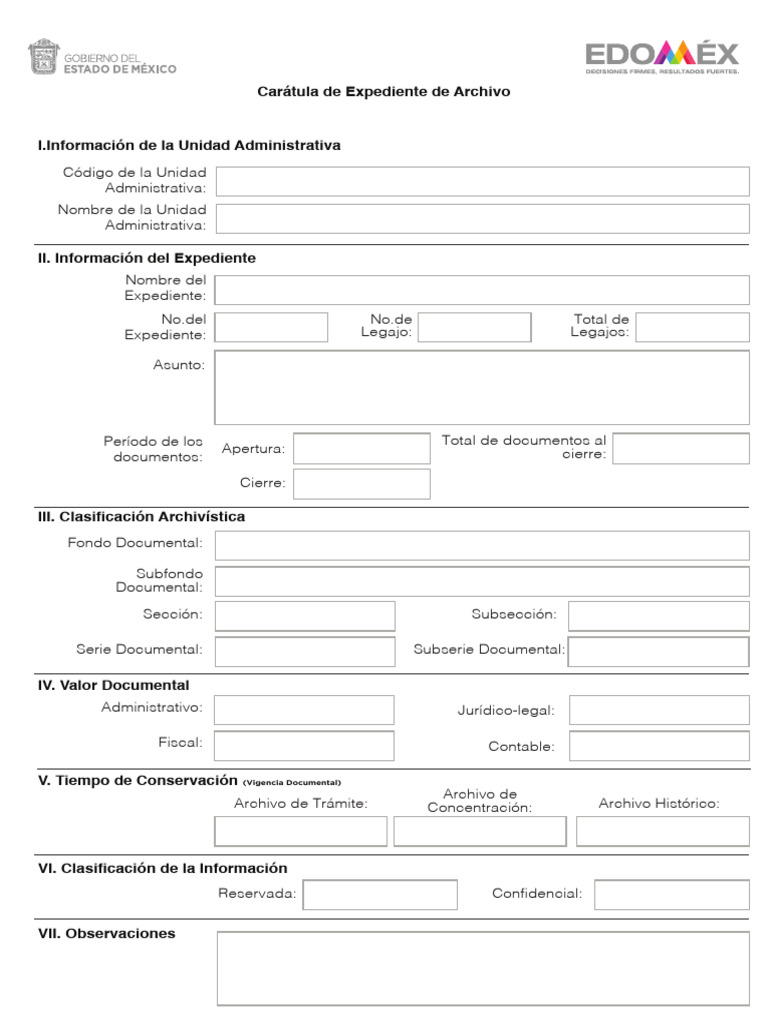 Caratula de Expediente Folders Carta 1 | PDF