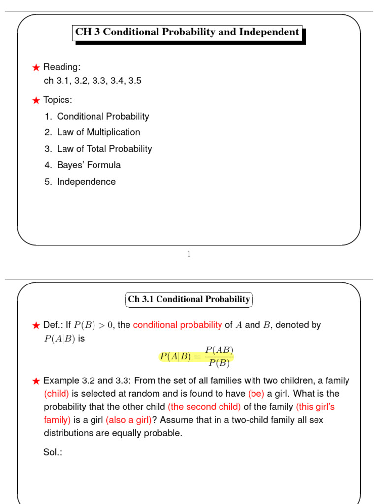 CH 03 | PDF | Statistical Theory | Scientific Method