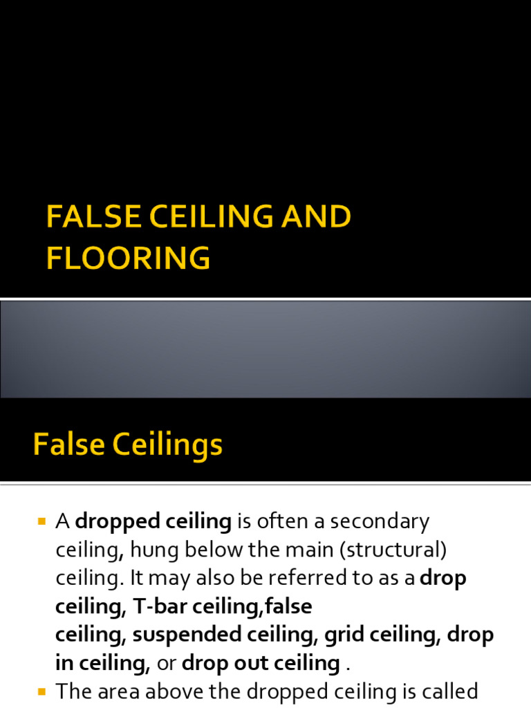 False Ceiling | PDF | Ceiling | Building Engineering