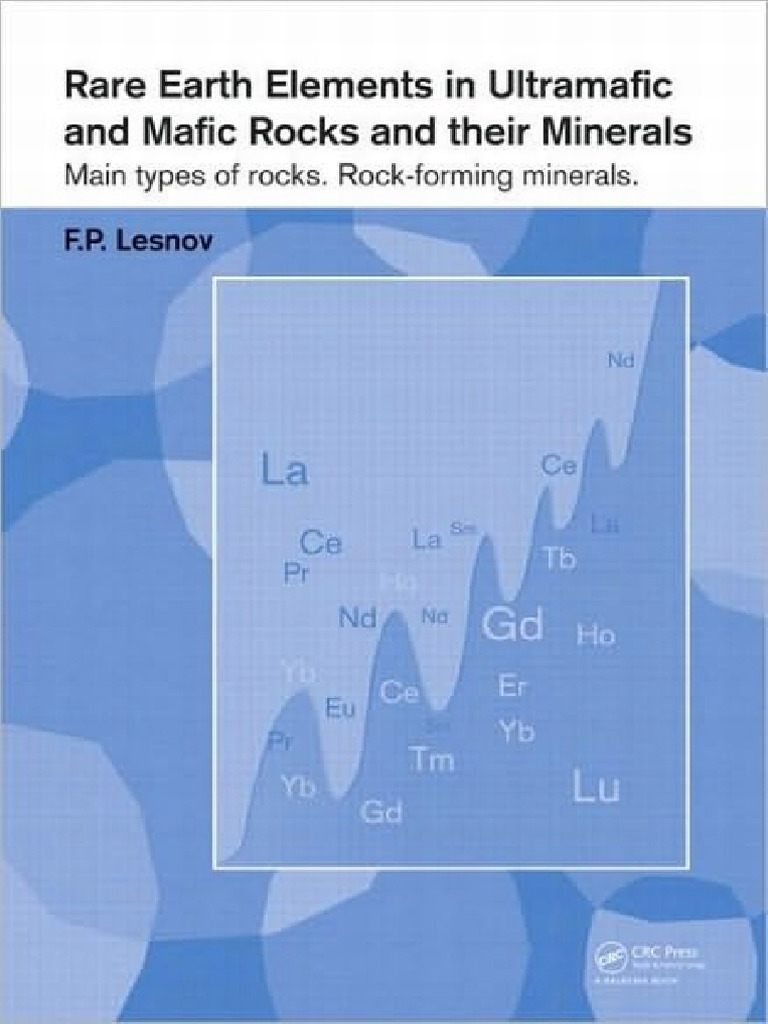 Rare Earth Elements in Mafic Rocks | PDF | Geochemistry | Rock (Geology)