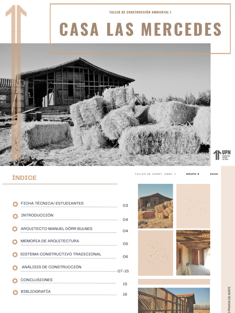 Casa Las Mercedes: Proyecto de Manuel Dörr | PDF | Arquitecto