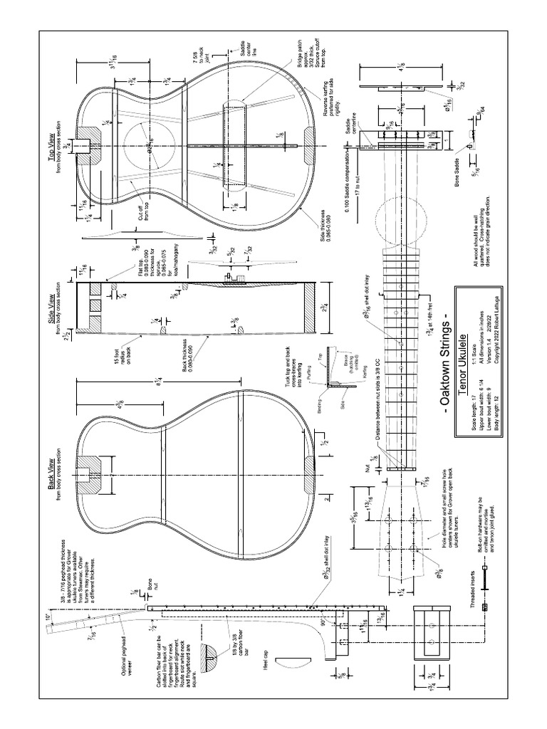 Plan Ukulele | PDF