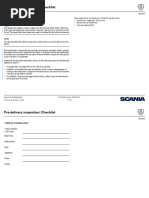 Pre-Delivery Inspection Checklist - New Car | PDF | Technology ...