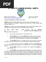 Fillable Probation Declaration Proforma | PDF