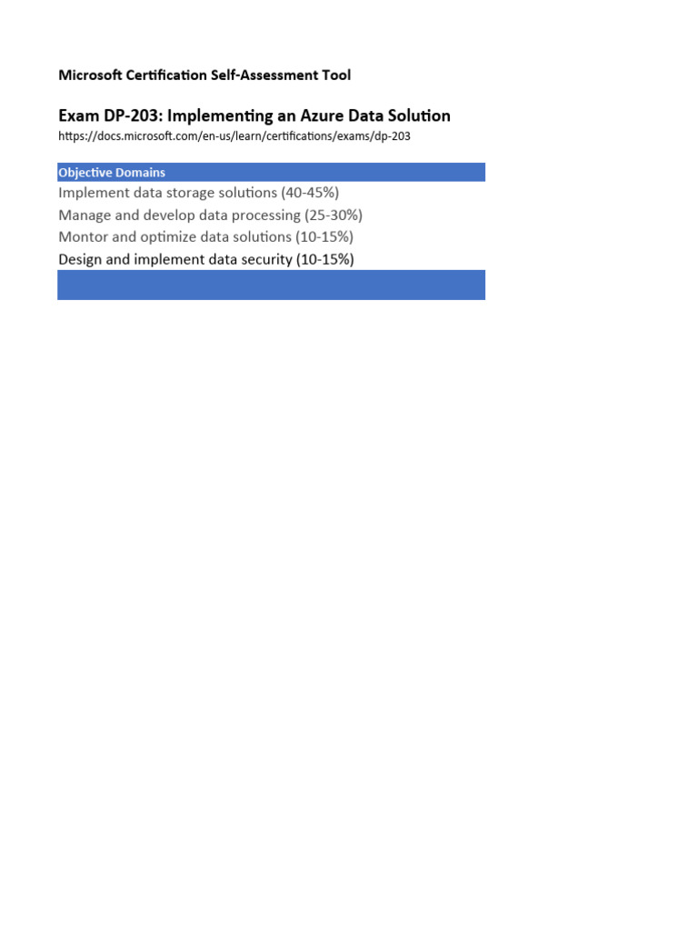 DP203-Certification Preparation | PDF | Databases | Microsoft Azure