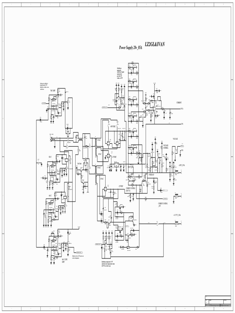 Power Supply Analog 28v Schematics | PDF