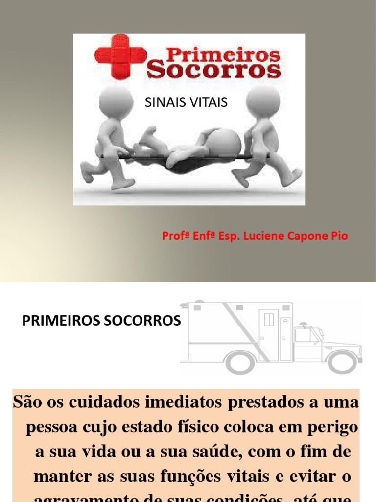 1 Aula Sinais Vitais Completo | PDF | Pressão sanguínea | Artéria