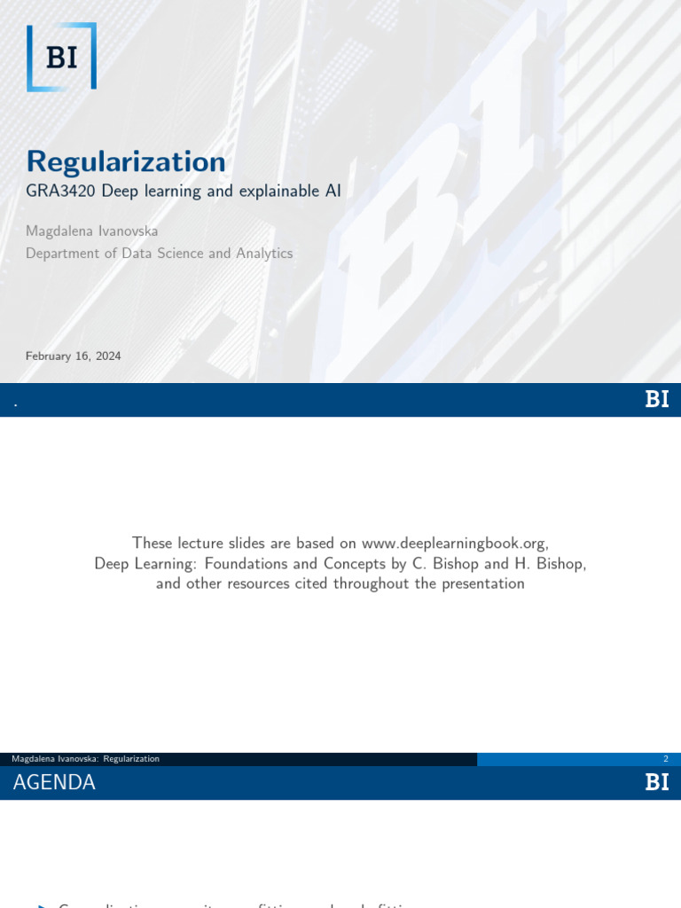 "Regularization | PDF | Estimator | Bias Of An Estimator