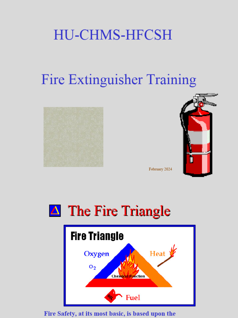 Fire Extinguisher Training | PDF | Chemical Processes | Chemistry