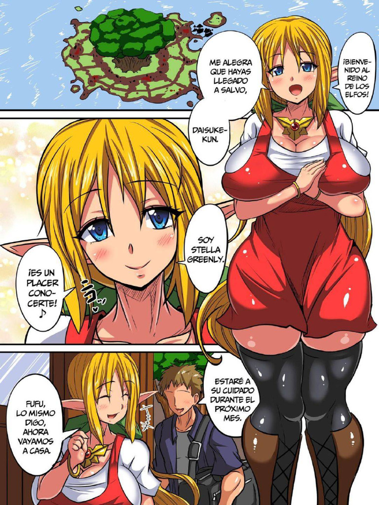 Elf Oyako To Pakopako Ibunka Kouryuu | PDF