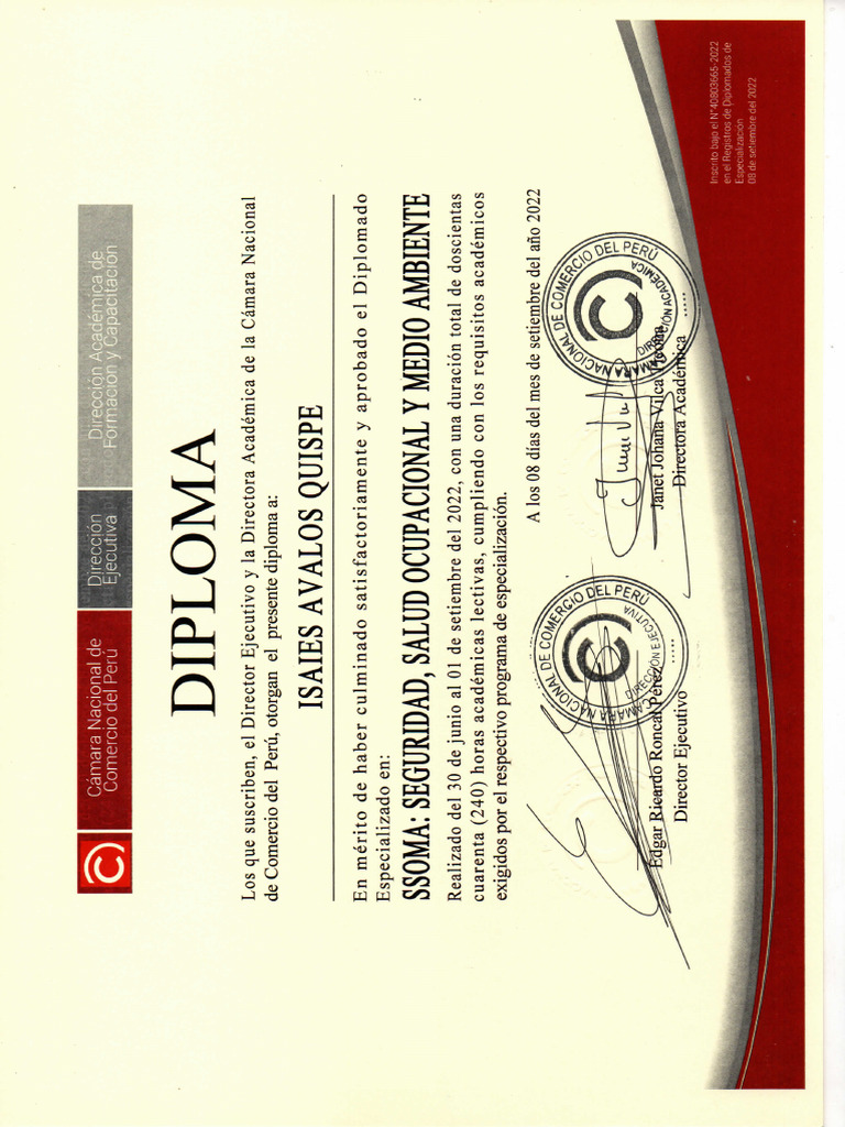 Certificado | PDF