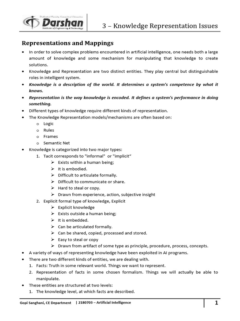 Ai Chapter 3 | PDF