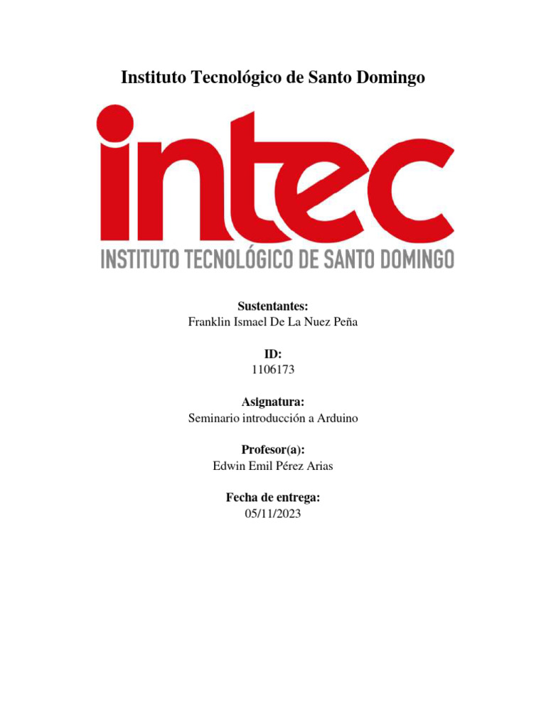 Franklin de La Nuez SIAS1 | PDF | Arduino | Aplicación movil
