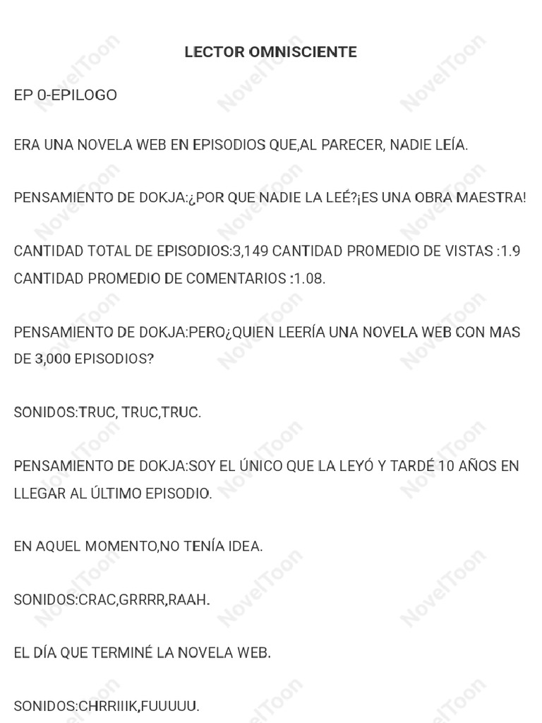 Lector Omnisciente 4 | PDF