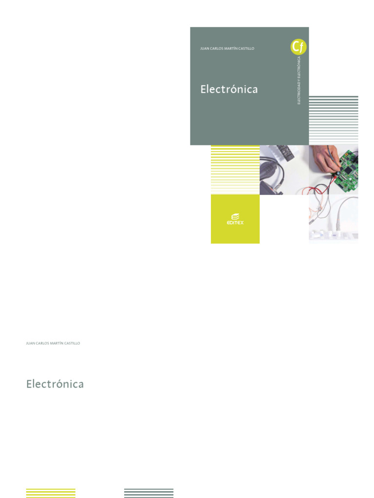 ELECTRÓNICA Editex IMPRIMIR | PDF | Electrónica | Transistor