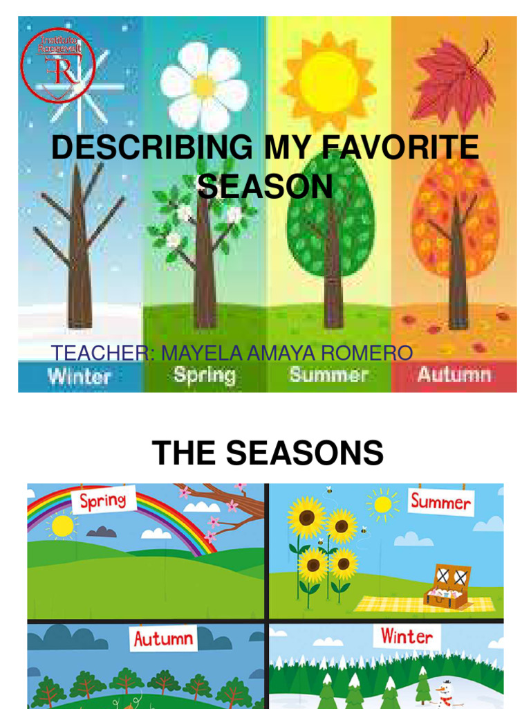 Describing Seasons and Free Activities | PDF