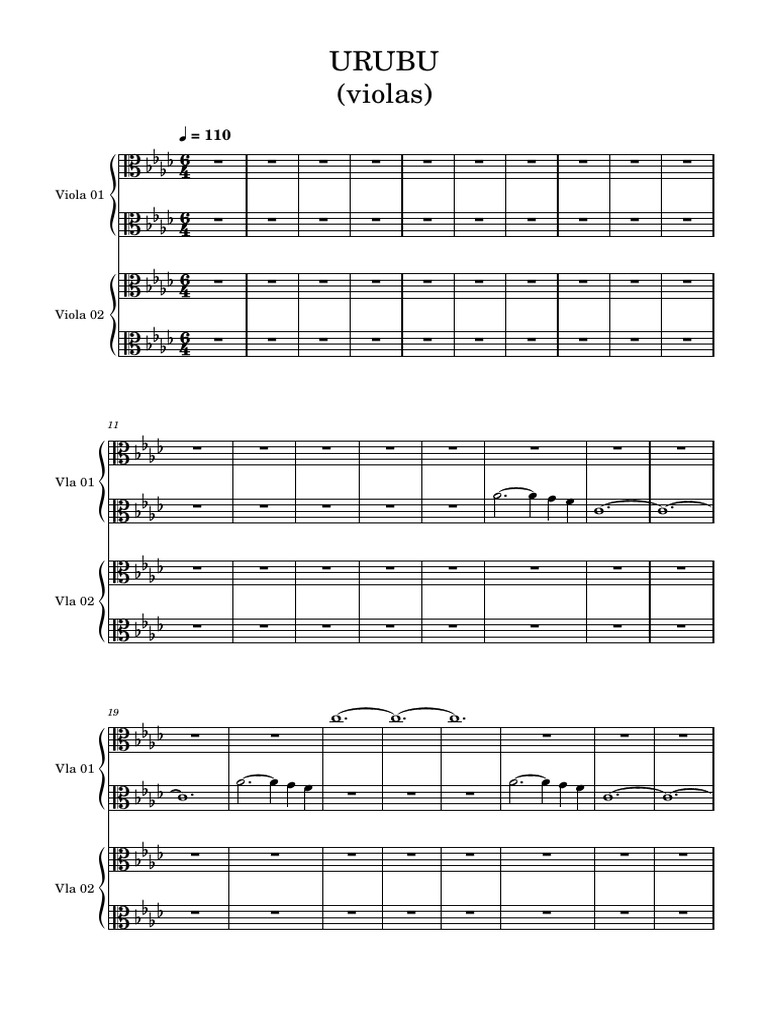 Violas - URUBU | PDF