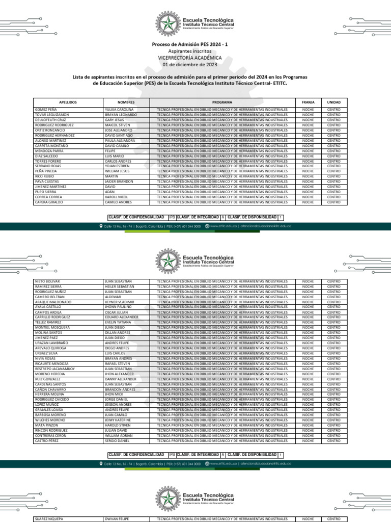 Inscri To Stec 124 | PDF
