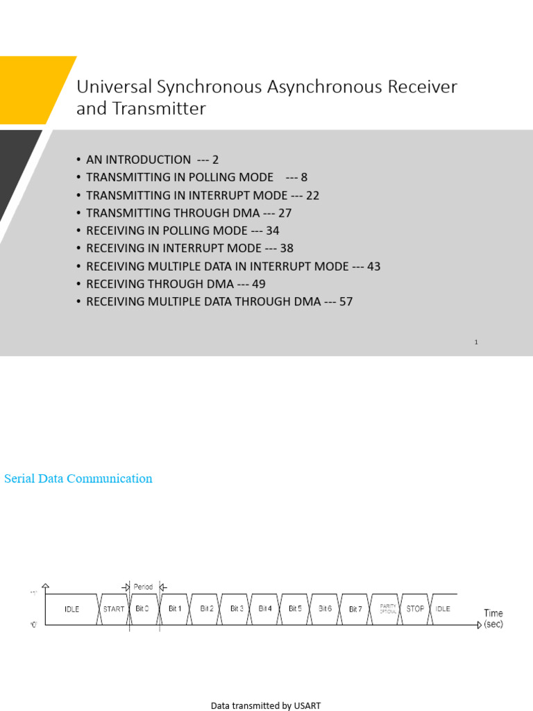 Part 4 - Universal Synchronous Asynchronous Receiver and Transmitter | PDF | Computer ...