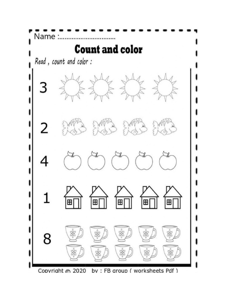 Preschool Work | PDF