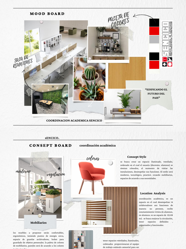 Black Minimalist MoodBoard | PDF