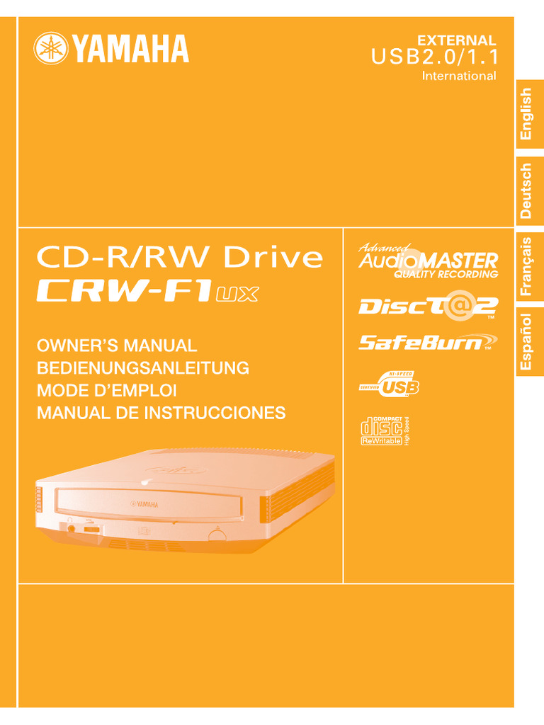 CRW-F1UX en | PDF | Usb | Compact Disc