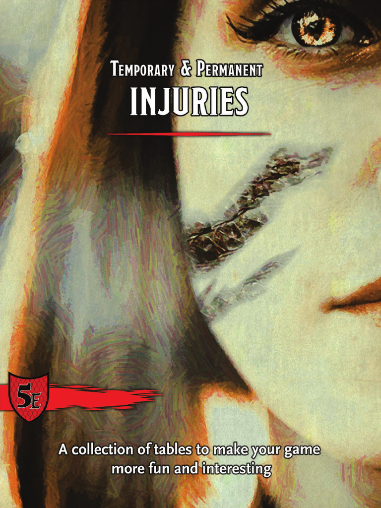 Temporary & Permanent Injuries | PDF | Injury | Arm