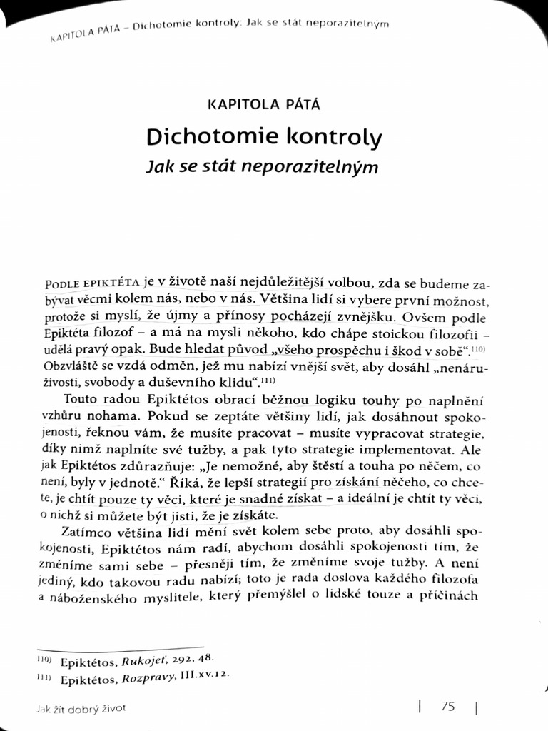 Irvine - Jak Zit Dobry Zivot (Kap. 5) | PDF