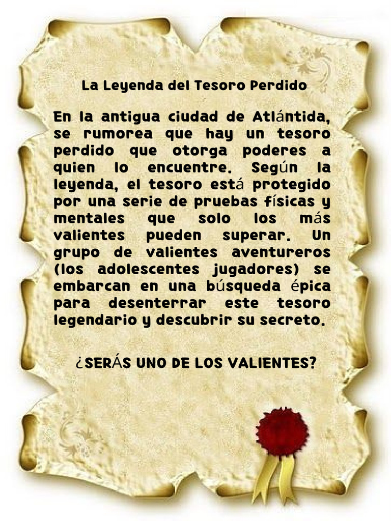 Busqueda Del Tesoro | PDF