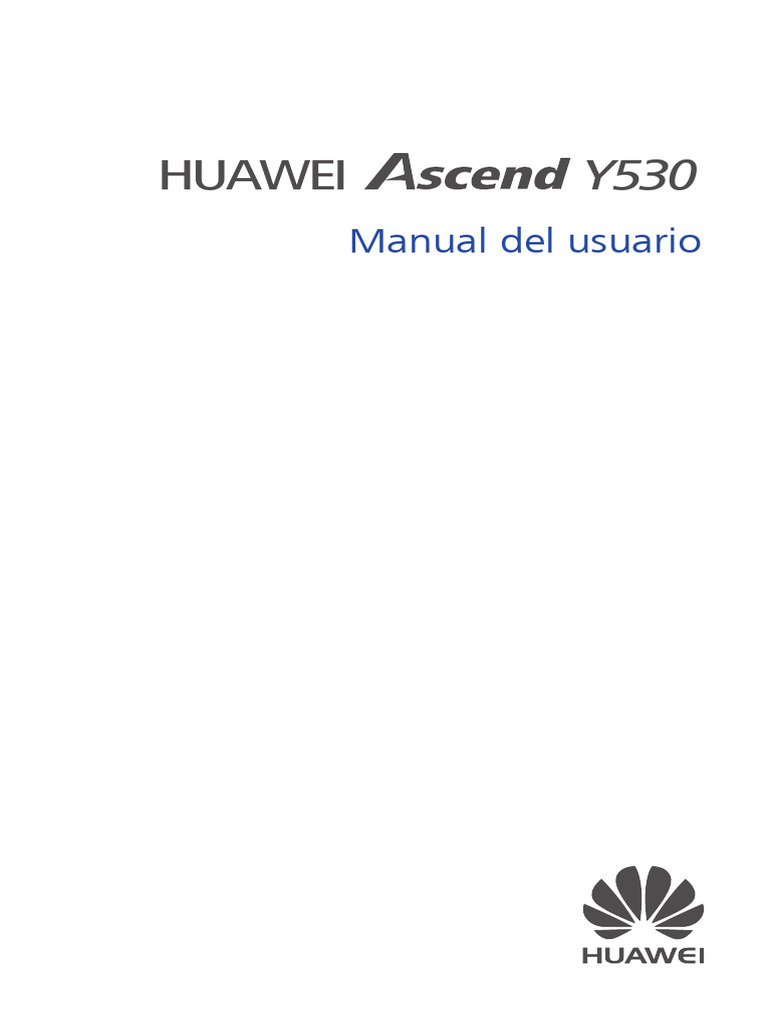 Manual Huawei Y530 | PDF | Teléfono | 3 G
