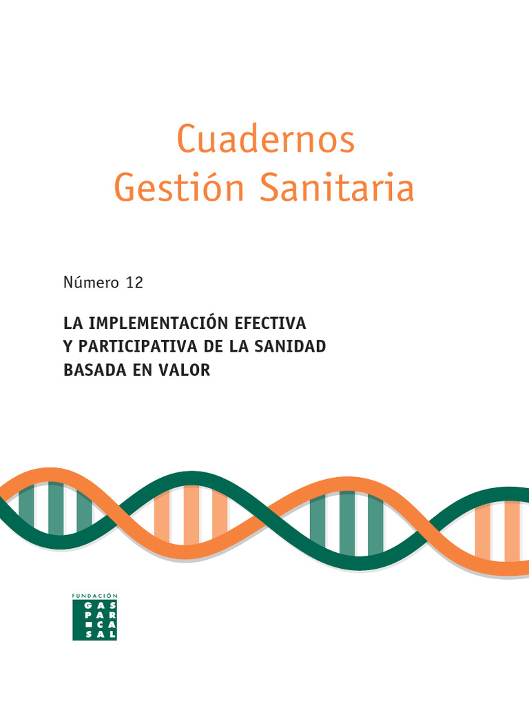 Implementaci N Sanidad Basada en Valor 1684088146 | PDF