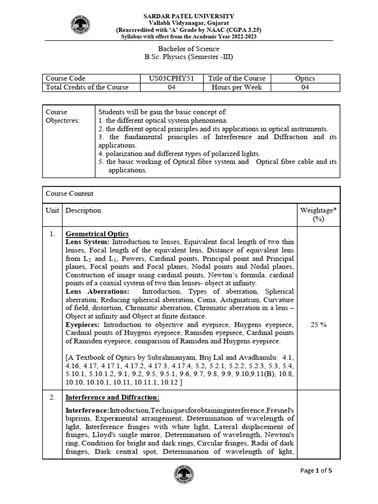 Encl. 2 B.sc. (Physics) Sem. 3 & 4 | PDF | Amplifier | Electronic Oscillator