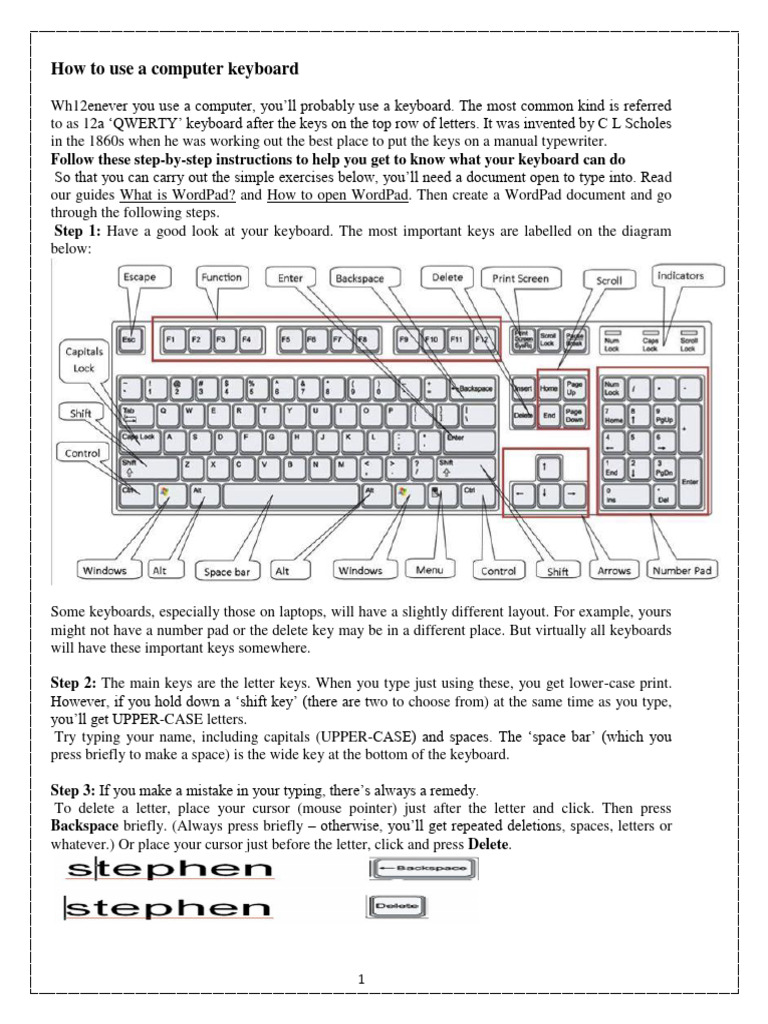 Literacy Skills | PDF | Computer Keyboard | Keyboard Shortcut