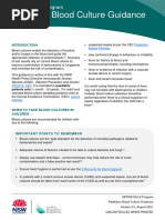 Blood Culture Collection Procedure Guide | PDF | Medical Specialties ...