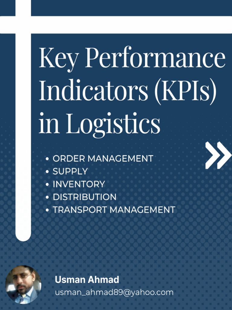 Logistics KPIs - 7 Pages | PDF