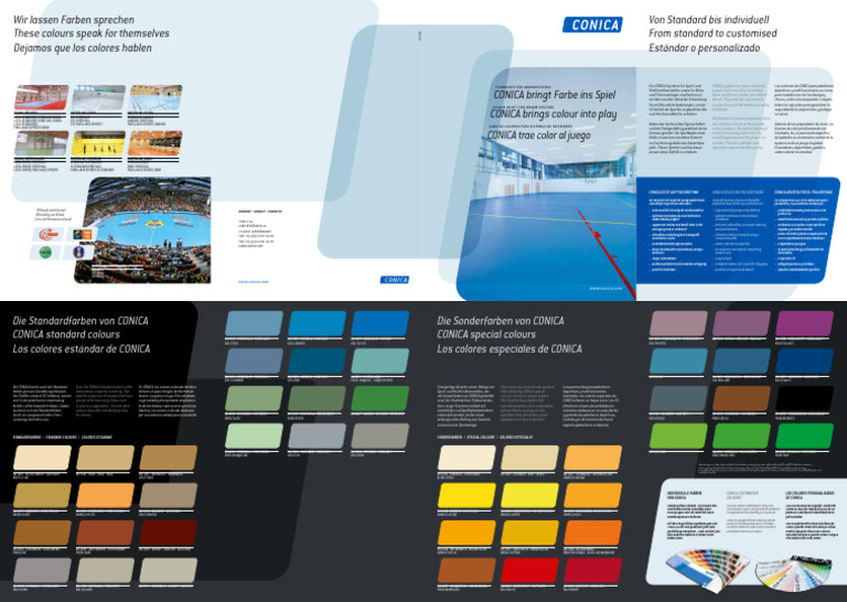 CONICA Color Chart Spa Web | PDF