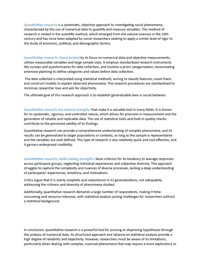 Qual Quan Mixed | PDF | Qualitative Research | Methodology