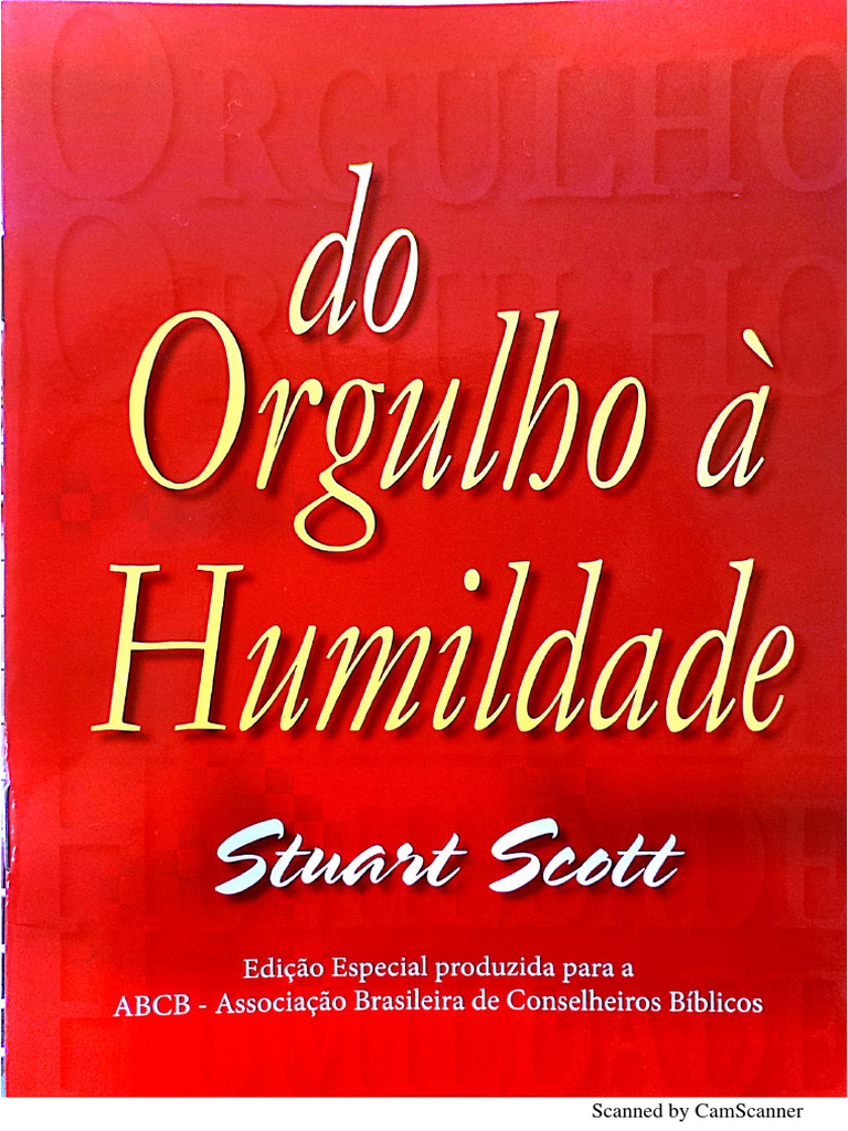 Do Orgulho À Humildade | PDF
