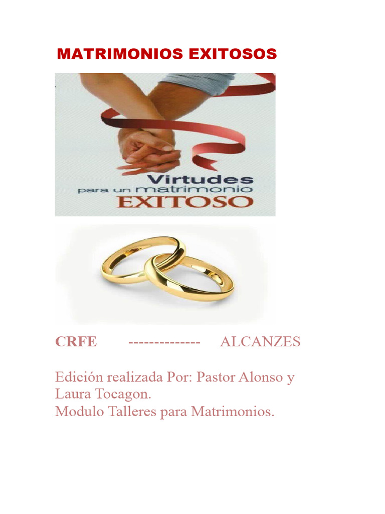 Felices-Matrimonios Programa Matrimonio Cicit | PDF | Amor | Oración